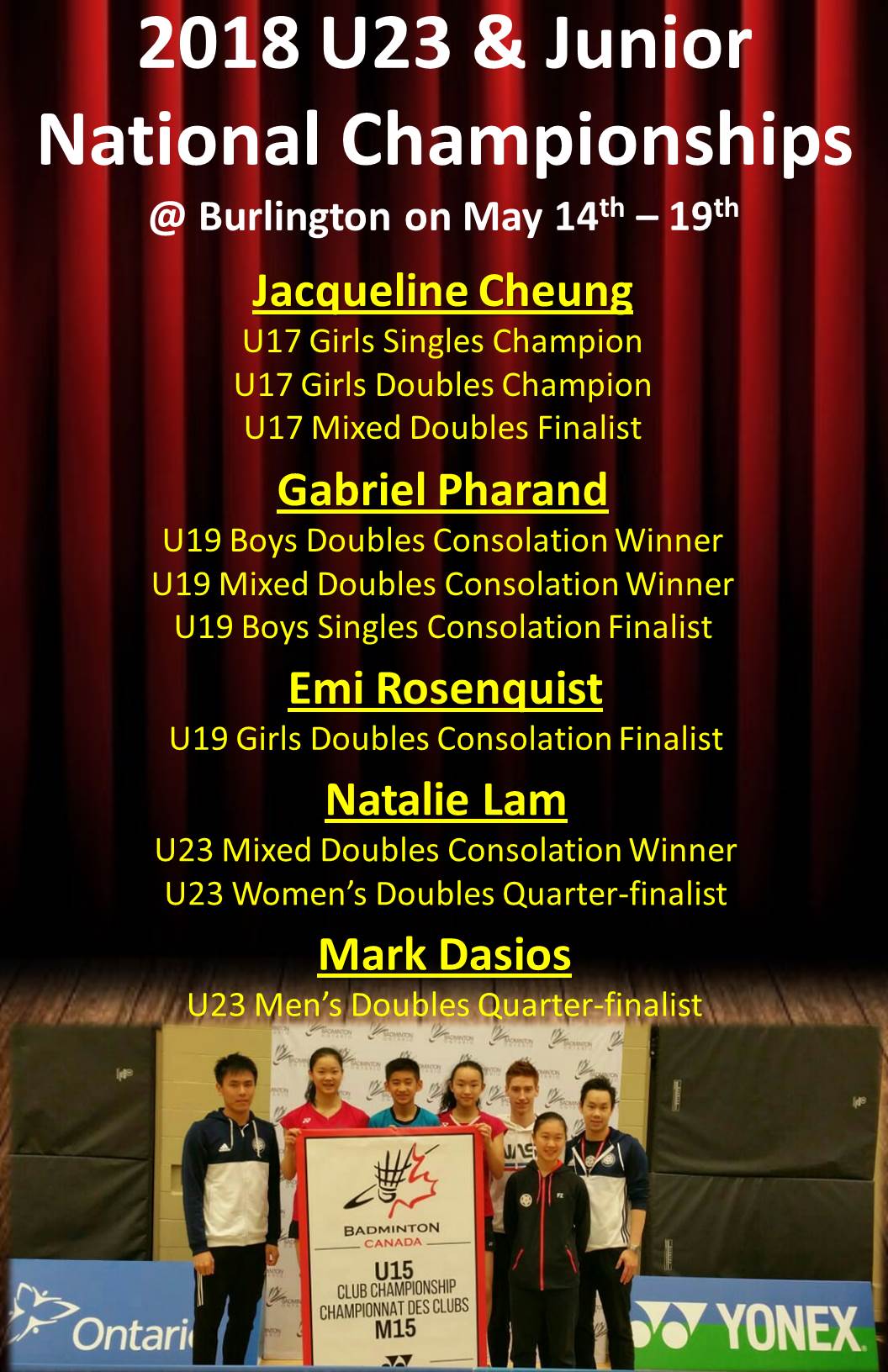 TEAMS – Mandarin Badminton Club